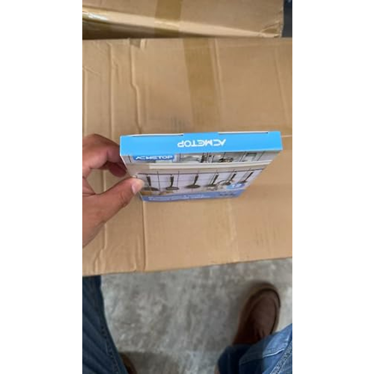 ACMETOP 12 Pack S Hooks for Hanging, S Hooks Stainless Steel with Safety Buckle, Metal Hooks Fitting Diameter up to 1.26 Inch, Heavy Duty for Hanging Pots and Pans, Coffee Cups, Clothes, Plants