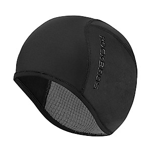 ROCKBROS Thermal Skull Cap Winter Hats for Men Women Ear Warmers Cold Weather Gear Helmet Liner for Cycling Running Ski