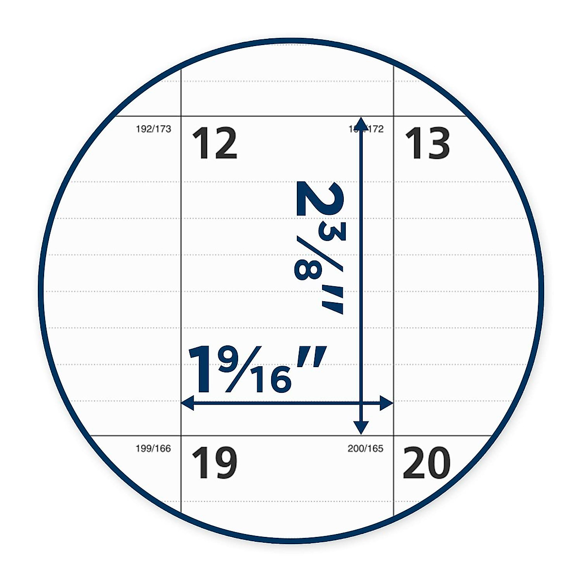 AT-A-GLANCE 2023-2024 Academic Wall Calendar, Monthly, 12" x 17", Medium, Ruled Daily Blocks, QuickNotes (PM5328)