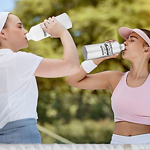 Hoolerry 12 Pack Multi Color Aluminum Water Bottle Sometimes You Forget You're Awesome Lightweight Reusable Bike Backpacking Water Bottles Bulk with Buckle and Twist Cap for Travel Sport(25 Oz)