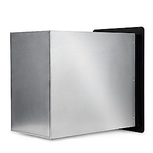 Stanbroil Outdoor Kitchen Drawers - 14.8" W x 21.4" H x 23.3" D, Triple Barbecue Storage Drawer Flush Mount for Outdoor Kitchen, BBQ Island, Outside Cabinet, Patio Grill Station - Black