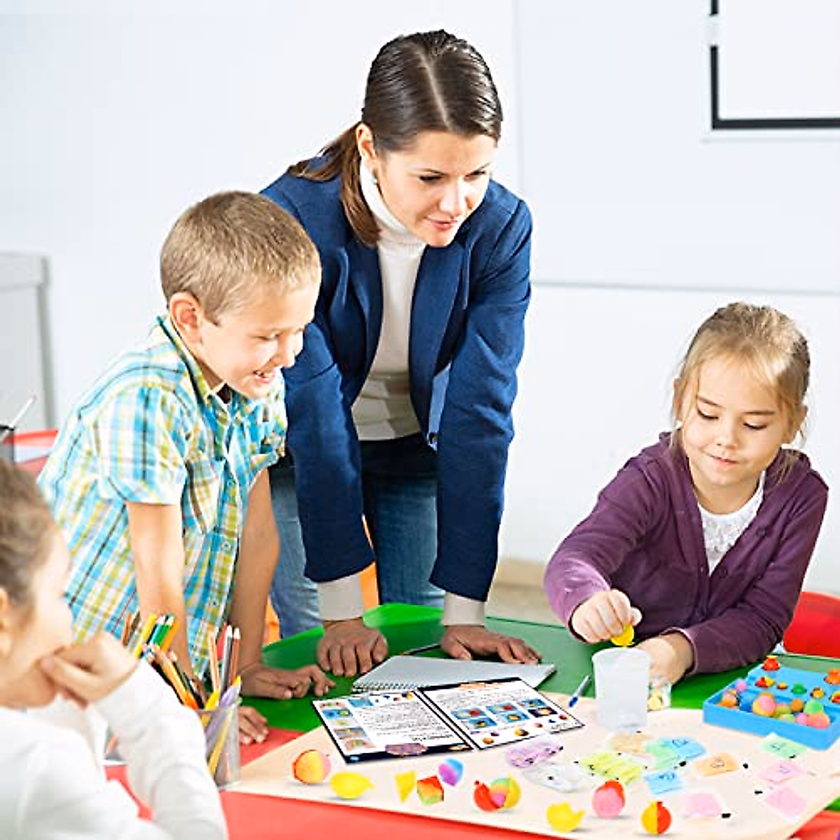 DIY Magic Light-up Jumbo Crystal Balls - Make Your Own Bouncy Ball Kit for Kids - STEM Science Craft Kits - Include 80 Bags of Crystal - Perfect Birthday Party Favors Gift for Boys & Girls Ages 6+