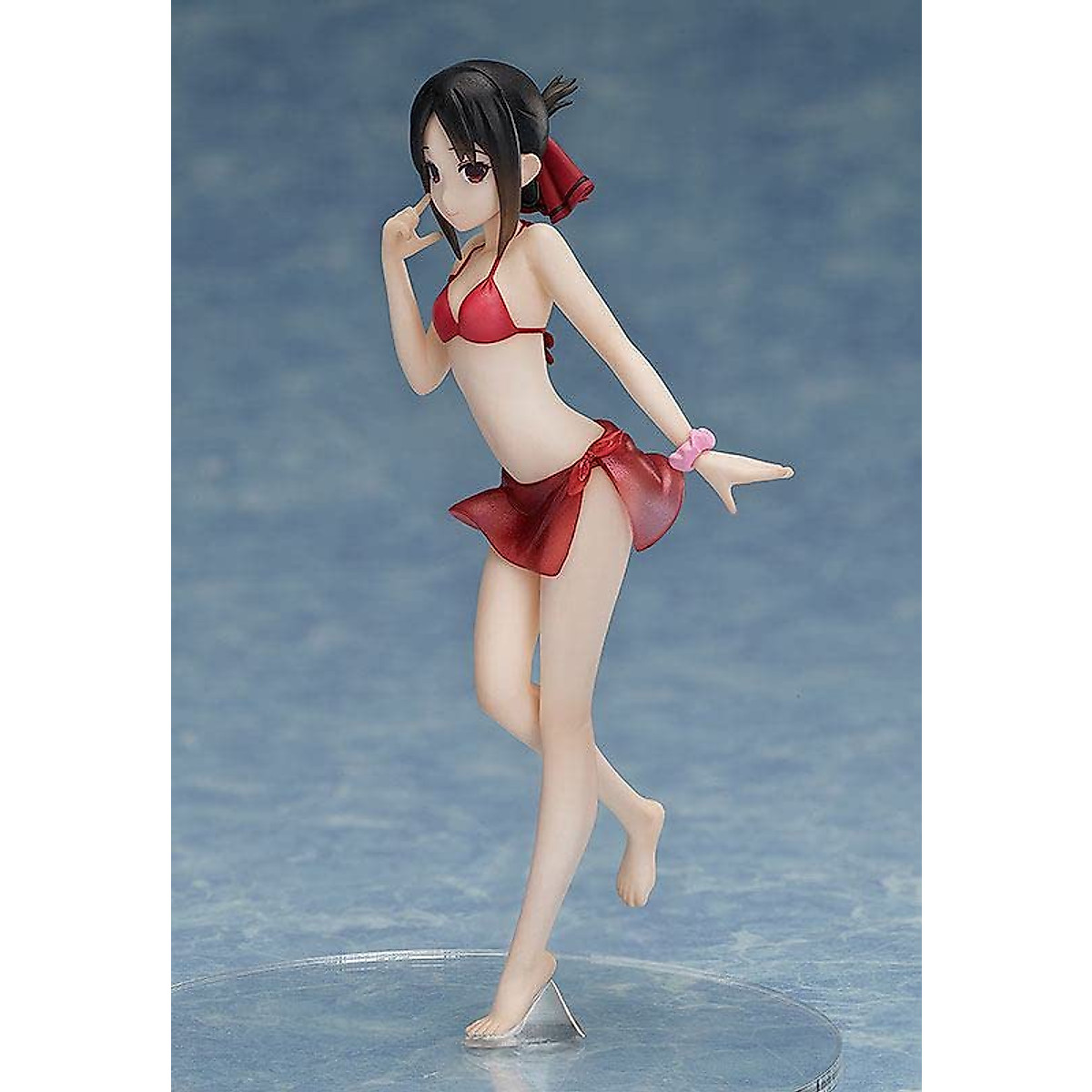 FREEing Kaguya-sama: Love is War: Kaguya Shinomiya (Swimsuit Version) 1:12 Scale PVC Figure, Multicolor