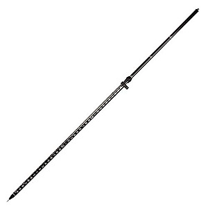 AdirPro 3-Position Snap-Lock Rover Rod – Carbon Fiber GPS Pole – 1 Piece Design with Outer GT Graduations for Land Surveying & Engineering - RTK GPS/GNSS Accessory