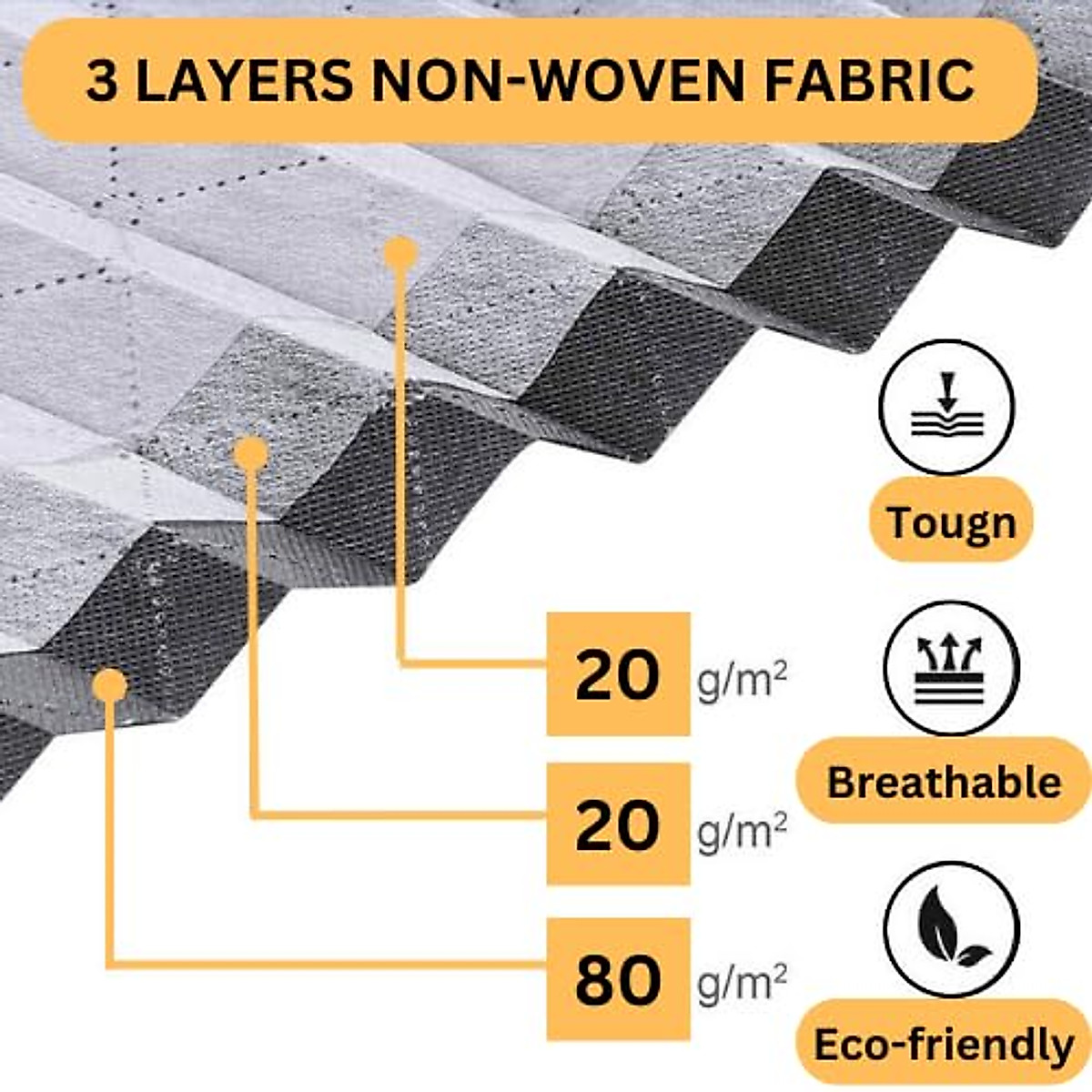 BRANDEGY Under Bed Storage Containers , 6 Pack Storage Bags – Sturdy Fabric, Clear Window and 4 Reinforced Handles – Underbed Storage Containers For Organizing Clothes, Bedding, Toys, Comforter, Towels And Pillows(Grey)