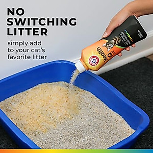 ARM & HAMMER Health IQ Cat Litter Additive, with Color Changing Health Indicators, Works with Most Litter, 10 oz