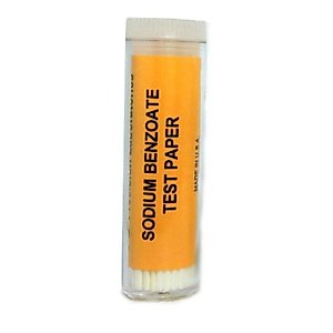Eisco Labs Sodium Benzoate Paper Strips - Genetic Taste Testing (Vial of 100)