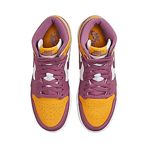 Nike Big Kids Jordan 1 High Retro OG 'Brotherhood' Basketball Shoes