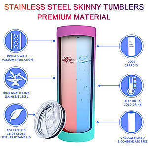 Gifts for Mom from Daughter Son Kids Best Mom Ever Tumbler Gifts 20oz Travel Cup Gifts for Mom Mothers Day Birthday Christmas Presents Pink Gradient Stainless Steel Tumbler with Lid Staw