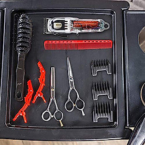 Clear DIY Back Housing, Transparent Back Cover for Wahl 5-Star Series Cordless Senior Clipper #8504 (Trasparent)