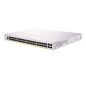 Cisco Business CBS350-48P Managed Switch | 48 Port GE | PoE | 4x1G SFP | Limited Lifetime Protection (CBS350-48P-4G-NA)