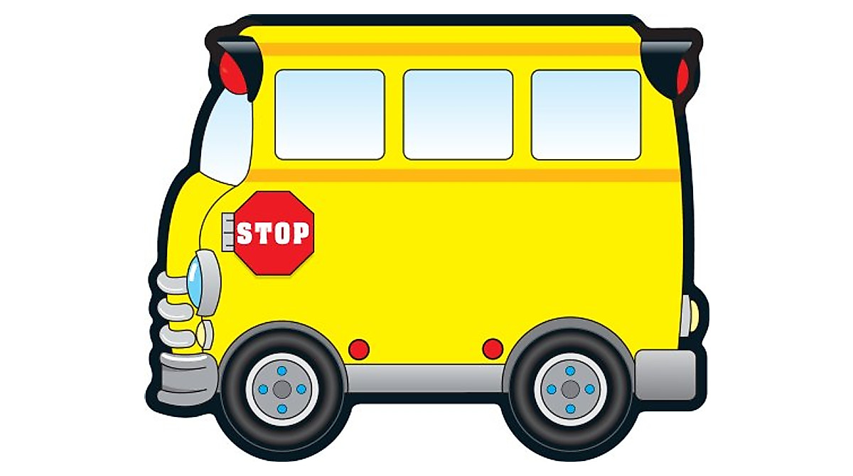 Carson Dellosa School Bus Cut-Outs Set – 36 Pieces