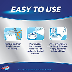 DampRid Refill Bag, 42 oz., 4-Pack - Fragrance Free Moisture Absorbers for Rooms with Excess Humidity, Long-Lasting, Inhibits Mold & Mildew