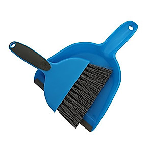 Cage Cleaner - Pack of 2 Sets for Guinea Pigs, Cats, Hedgehogs, Hamsters, Chinchillas, Rabbits, Reptiles, and Other Small Animals - Cleaning Tool Set for Animal Waste - Mini Dustpan and Brush Set