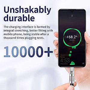 CZK [100W 6ft USB C to USB C Cable, New Durable Silicone Wire for MacBook Pro iPad Pro Fast Charge, PD USB C Charge Cable Compatible with MacBook Air 2022, iPad, Galaxy S22 S21-Black