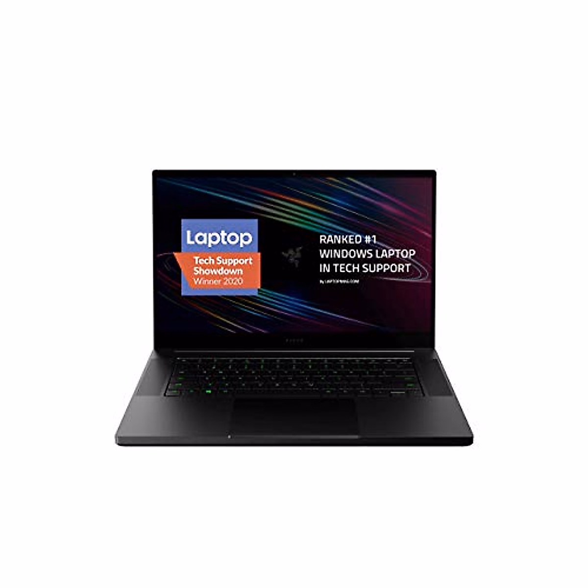 Razer Blade 15 Base Gaming Laptop 2020: Intel Core i7-10750H 6-Core, NVIDIA GeForce RTX 2070 Max-Q, 15.6" 4K OLED, 16GB RAM, 512GB SSD, CNC Aluminum, Chroma RGB, Thunderbolt 3, Creator Ready, Black
