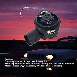 TPS Throttle Position Sensor Accelerator Switch for 1990-1997 Honda Accord 1989-2000 Honda Civic 1997-2001 Honda CR-V 1992-2001 Honda Prelude Replace OE 06164-PM5-A02