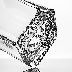 Square 26oz Whiskey Decanter with Glass Stopper