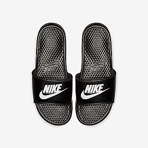 Nike Benassi JDI Men's Sandals Black/White 343880-090 (10 D(M) US)