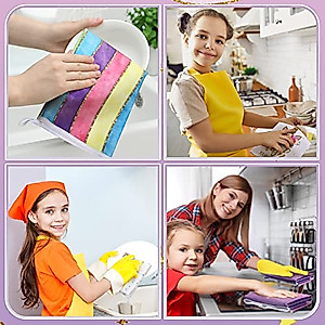Bencailor 4 Pcs Unicorn Hand Towels Kitchen Towels Tea Towels Set 16 x 24 Inch Absorbent Drying Dish Cloths Hand Towel Housewarming Gifts Decorations for Home Bathroom Drying Dishes