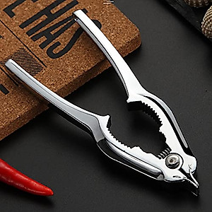 Crab Crackers, Donuts NutCracker Walnut Cracker Heavy Duty Shell Cracker Seafood Pecan Walnut Opener Tool for Home Kitchen Party Tools