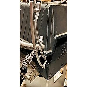 RCK Sales Gas & Charcoal BBQ Cast Aluminum Lid Prop with Spring Handle