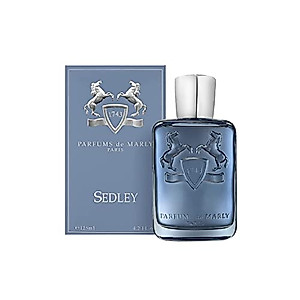 PARFUMS de MARLY - Sedley - 4.2 Fl Oz - Eau De Parfum for Men - Top notes Bergamot, Spearmint, Watery accord - Heart notes Geranium, Lavender, Solar note - Base notes Sandalwood, Incense - 125ml