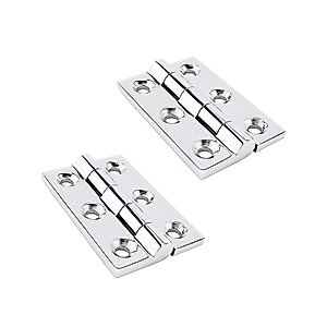 Hinges 2pcs Hinges, Door Hinges, Stainless Steel Butt Hinges, Ball Bearing Hinges, Cabinet Hinges, for Interior Doors, Decks, Trucks, Sailboats.