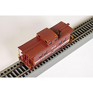 Bachmann Trains Northeast Steel Caboose - Western Maryland #1863 (Speed Lettering) - HO Scale, Protypical Brown