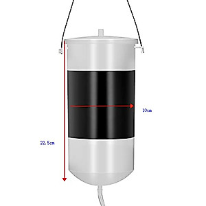 Shrimp Eggs Incubator, Shrimp Hatchery Kits Multifunctional Hatchery with Regulating Valve Live Baby brine Shrimp net Feeder and storager for Fish