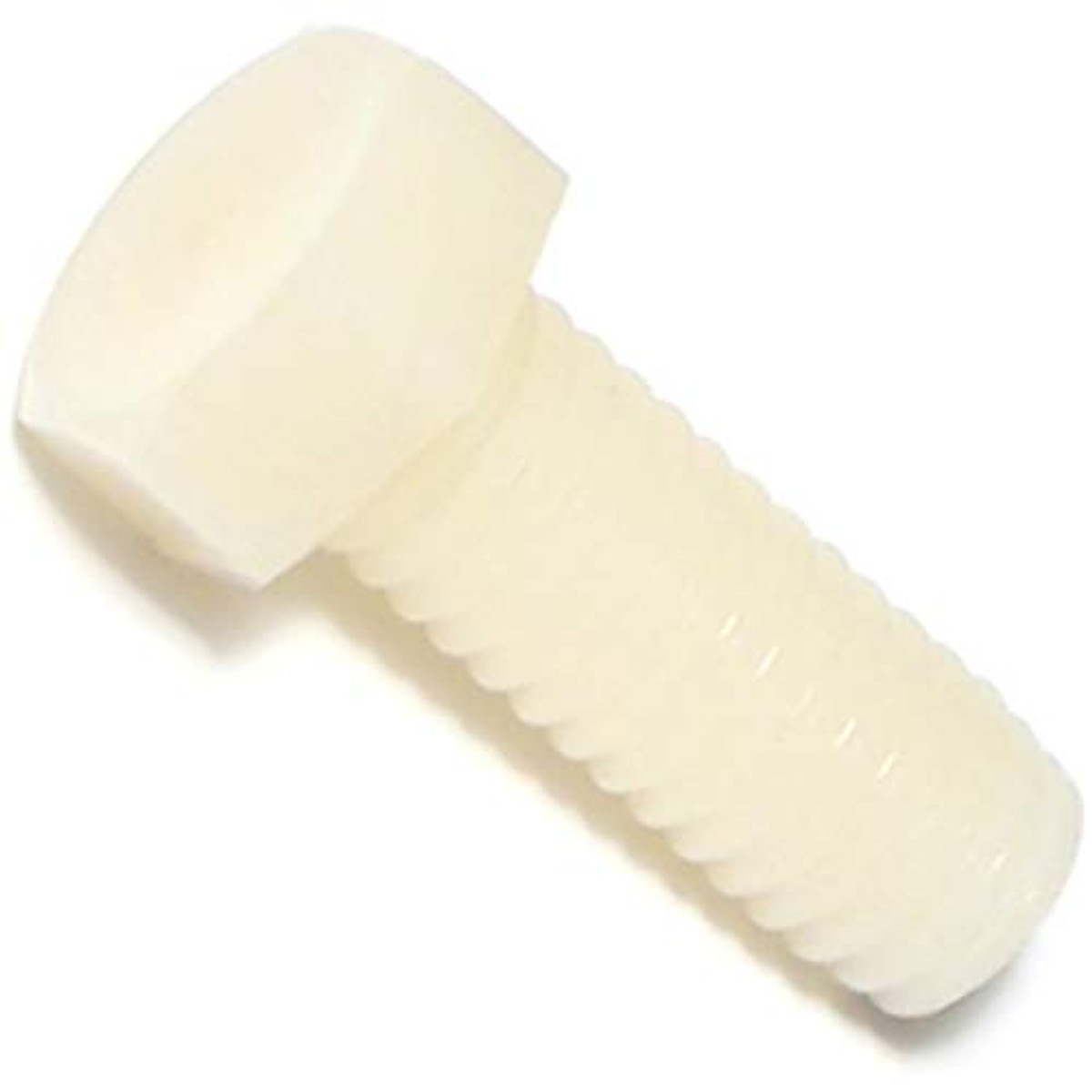 Hard-to-Find Fastener 014973168360 Nylon Hex Bolts, 3/8-16 x 1, Piece-8