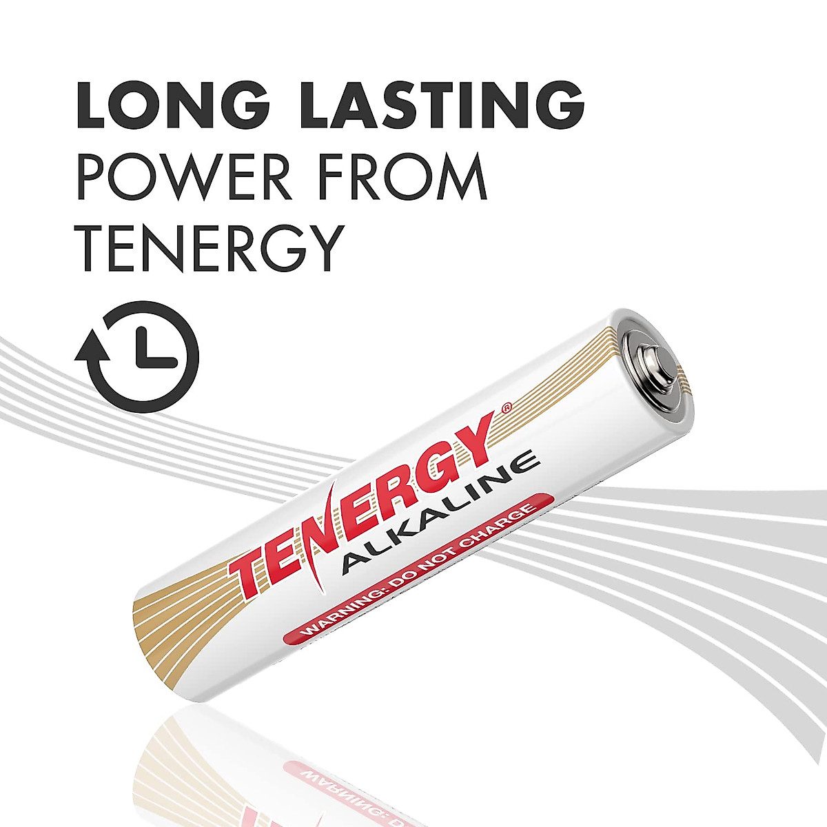 Tenergy 1.5V AAA Alkaline Battery, High Performance AAA Non-Rechargeable Batteries for Clocks, Remotes, Toys & Electronic Devices, Replacement AAA Cell Batteries, 100 Pack