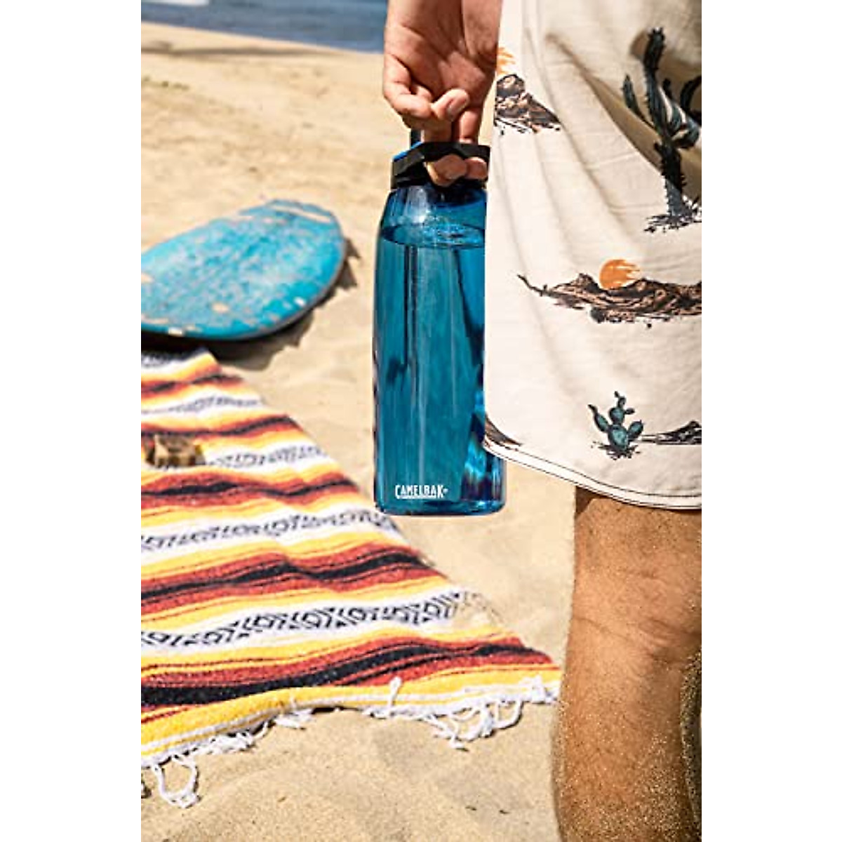 CamelBak Chute Mag BPA Free Water Bottle with Tritan Renew - Magnetic Cap Stows While Drinking, 32oz, Lagoon