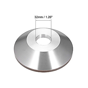 uxcell 5-Inch Flaring Cup Diamond Grinding Wheels Resin Bonded Abrasive Wheel for Carbide Metal 150 Grits 75%