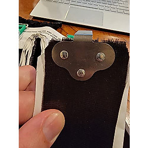 Black Diamond Equipment – Ascension Clipfix TTP Euro-Style Nylon Backcountry Climbing Ski Skins - 60mm - Black - 6cm x 210cm