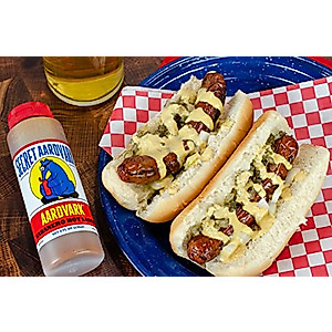 Secret Aardvark Habanero Hot Sauce – Habanero Peppers & Roasted Tomatoes, Medium Spiced Hot Sauce, BBQ Sauce, Non-GMO, Low Sugar, Low Carb, Gluten-Free Hot Sauce & Marinade – 8 fl oz 1 Pack