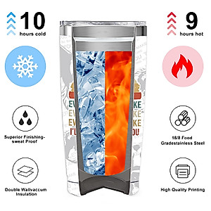 TkinTall German Shepherd Gifts, German Shepard Dog Lover Tumbler Gift for Women Mom, Accessories for Christmas Decor, Vacuum Stainless Steel Insulated Coffee Travel Mug 20oz Cup