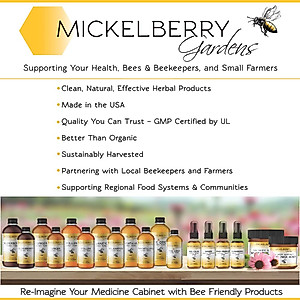 Pollen Honey Tonic - Herbal Supplement - Natural Respiratory Support (8 ounces)