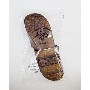 Hawaii Brown and Black Jesus sandals. (These kid sandals run 2 sizes smaller than US kid sizes) (Little Kid/Big Kid) (Kid 6, Brown)