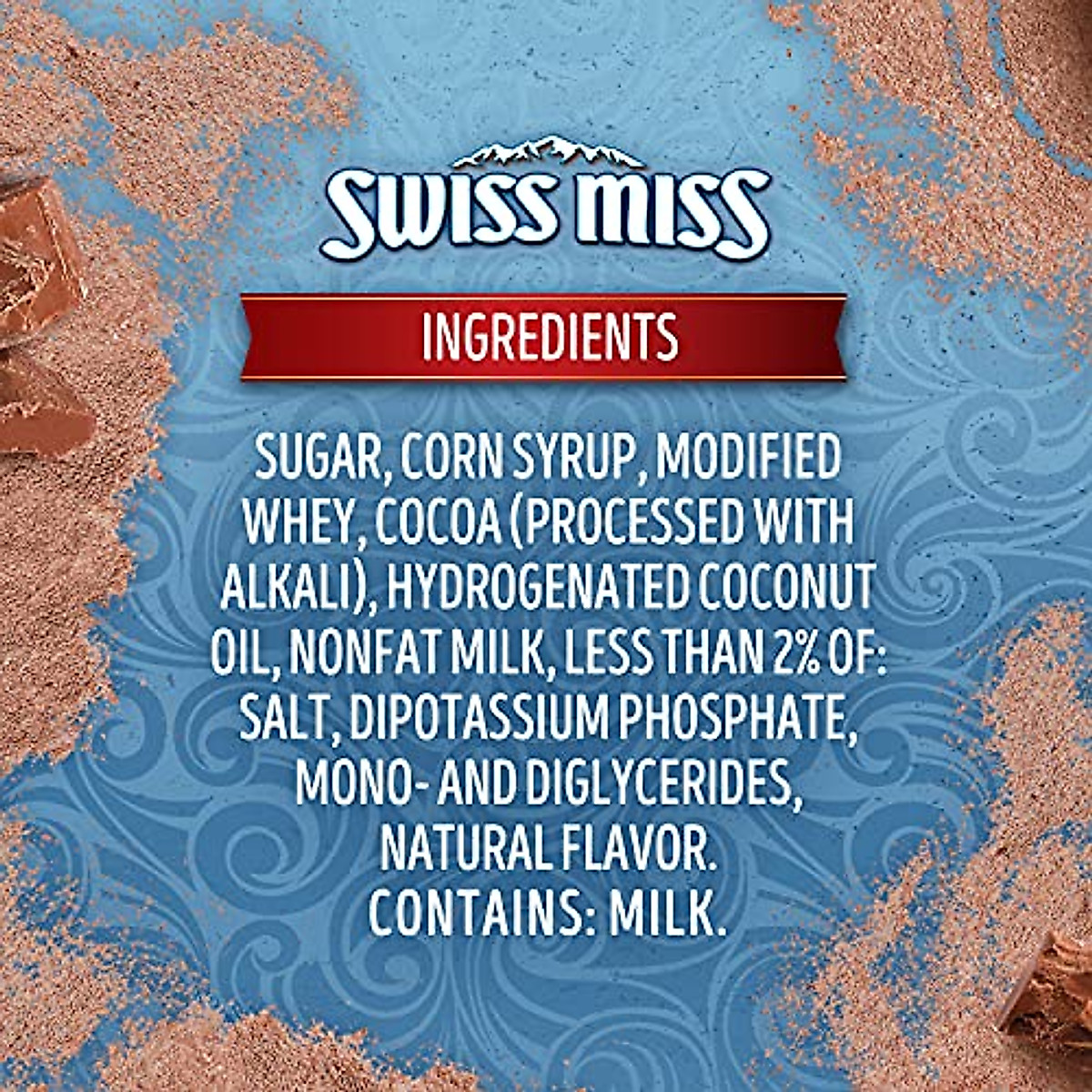 Swiss Miss Milk Chocolate Flavored Hot Cocoa Mix, 22.23 OZ Canister