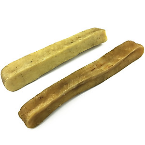 Peppy Pooch Yak Cheese Sticks XL 2 Pack. Long Lasting, Low Odor & Grain Free. All Natural.