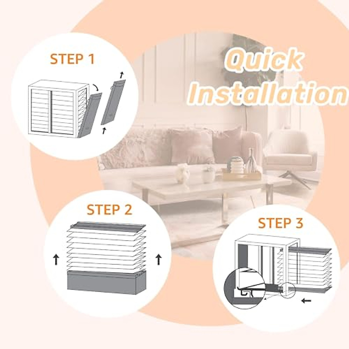 2 PACK 413 Replacement Filter Compatible with AprilAire Air Purifier 1410, 1610, 2140, 2400, 2410, 2416, 3410, 4400, or Space-Gard 2400 with Upgrade Kit 1413, 16x25x4in Collapsible Air Filter