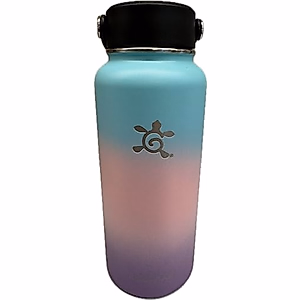 Generic Galapagos Aqua-Flask Sunset 32 oz Tumbler - Less Plastic more LIfe - A Souvenir that will last forever, Large