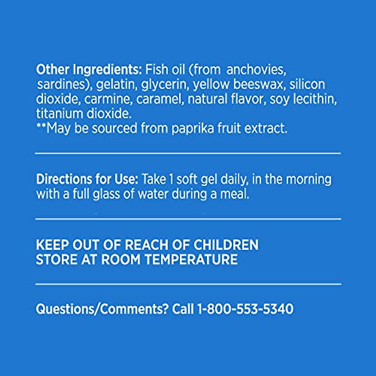 Ocuvite Eye Vitamin & Mineral Supplement, Contains Zinc, Vitamins C, E, Omega 3, Lutein, & Zeaxanthin, Bausch & Lomb Ocuvite Adult 50+ Eye Vitamin & Mineral Softgels, 50 Count (Packaging May Vary)