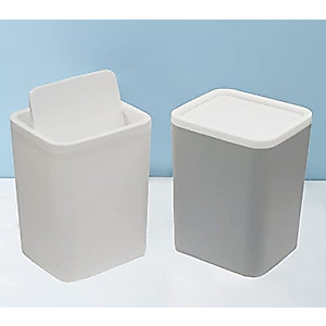Besli Set of 4 Countertop Trash Can Mini Desktop Wastebasket