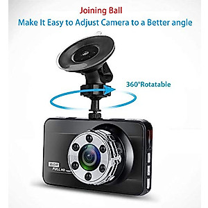 Glucrean Dash Cam Mount Compatible with ORSKEY / BOOGIIO / Apexcam / Ajvvf Dashcam, Suction Cup Mount Easy to Install and Use, Strong Suction Power Hight Durability and Removeable 2 Pcs