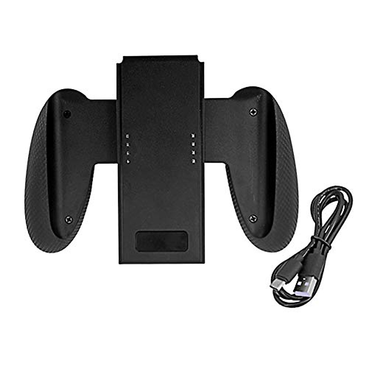 Charging Grip with 1000mAh Battery, 2-in-1Comfort Grip for Joycon Controller,Portable Charger Dock Game Console Charging Station,High Speed Charge