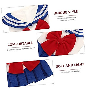 Mipcase 1pc Dress Photo Lovely Clothes with Chinchilla Creative Funny Squirrel Outfits Costume Cotton Costumexs Mini Clothesxs Hamster Small Decorative Xs Bowknot Bunny Dog Cute Propxs