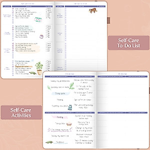 Legend Self-Care Journal – Guided Daily Reflection Journal to Support Mental & Physical Health – Daily Mood, Meditation & Personal Development Notebook – 7.1x10.5”, Lasts 3 Months (Rose Gold)