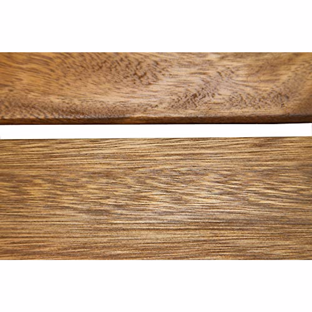 Outdoor Interiors VC7080 Eucalyptus Venetian 5 Position Steamer/Lounger with Ottoman